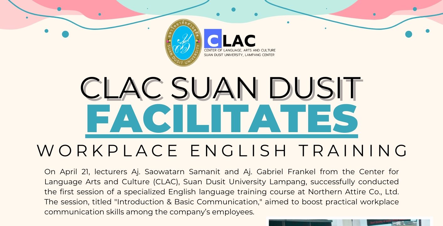 Workplace English Training - Suan Dusit University, Lampang Campus